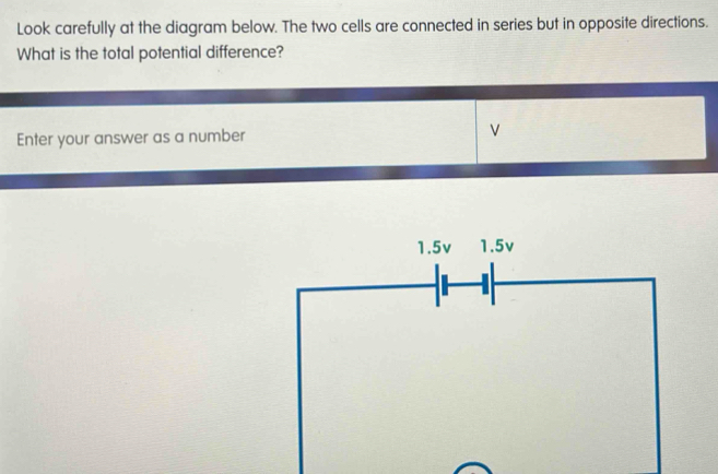 Solved: Look carefully at the diagram below. The two cells are ...