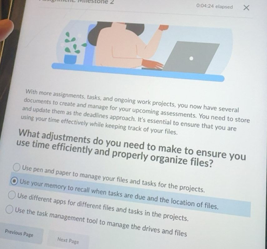 Solved: Mestone 2 elapsed × 0:04:24 With more assignments, tasks, and ...