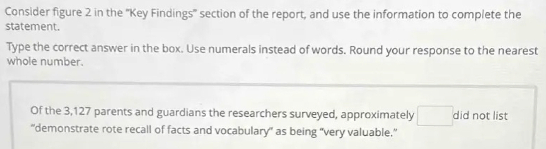 Solved: Consider figure 2 in the “Key Findings” section of the report ...