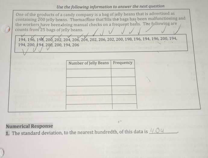 Solved: Use the following information to answer the next question One ...