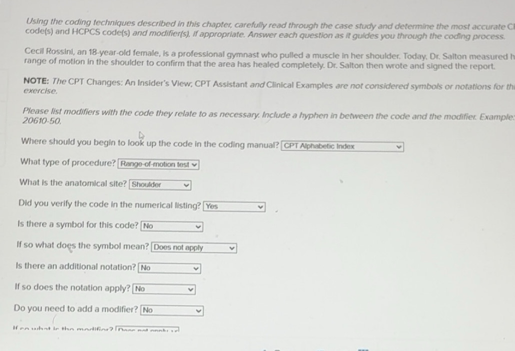 Solved: Using the coding techniques described in this chapter ...