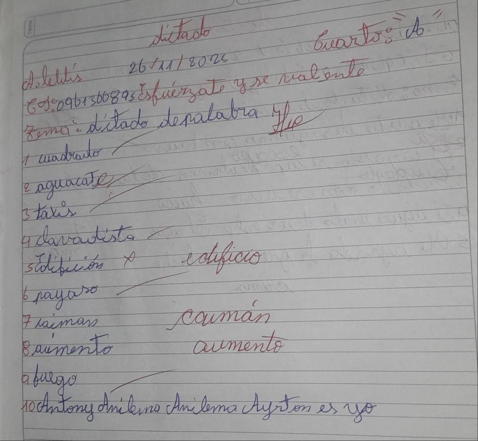 Resuelto:dictado Cuantos d? doRll's 26/11/8025 80:096×36b8 as b duènato ...