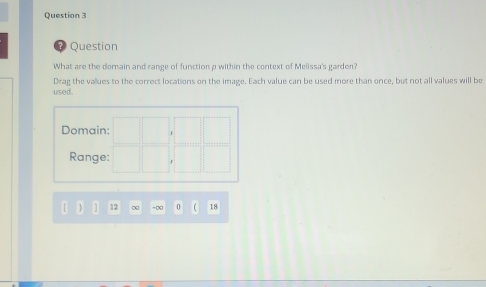 Solved: Question What are the domain and range of function p within the ...