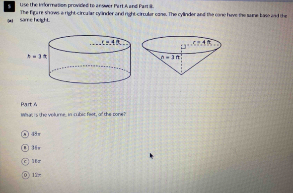 Solved: Use the information provided to answer Part A and Part B. The figure shows a right ...