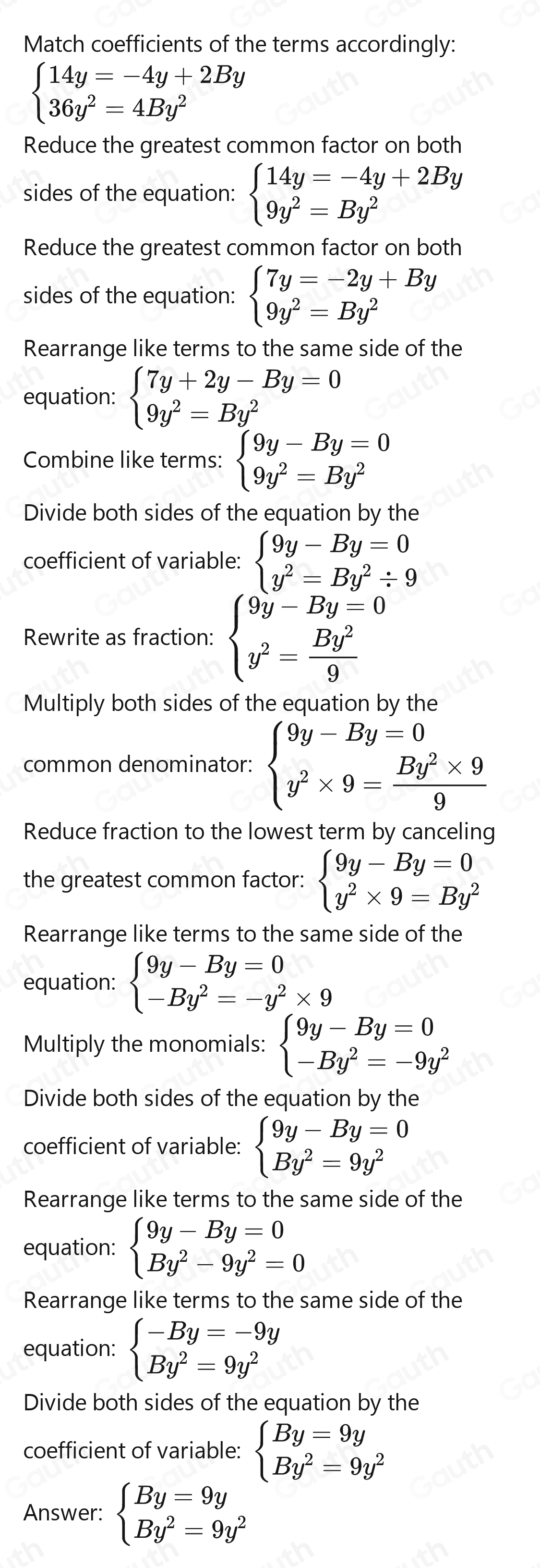Solved: Given the trinomial, what is the value of the coefficient B in the factored form? 2x^2 ...