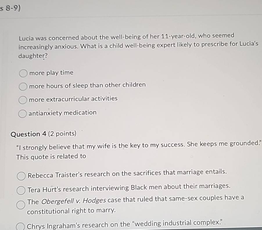 Solved: Lucia was concerned about the well-being of her 11 -year-old ...