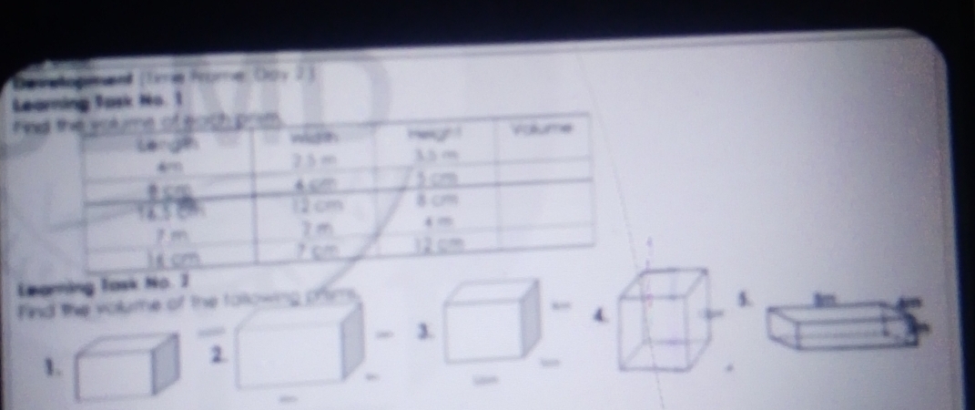 Solved: De vptopet (time frome: Dpy 2) LeBask No. 1 n Learning Ta Find ...