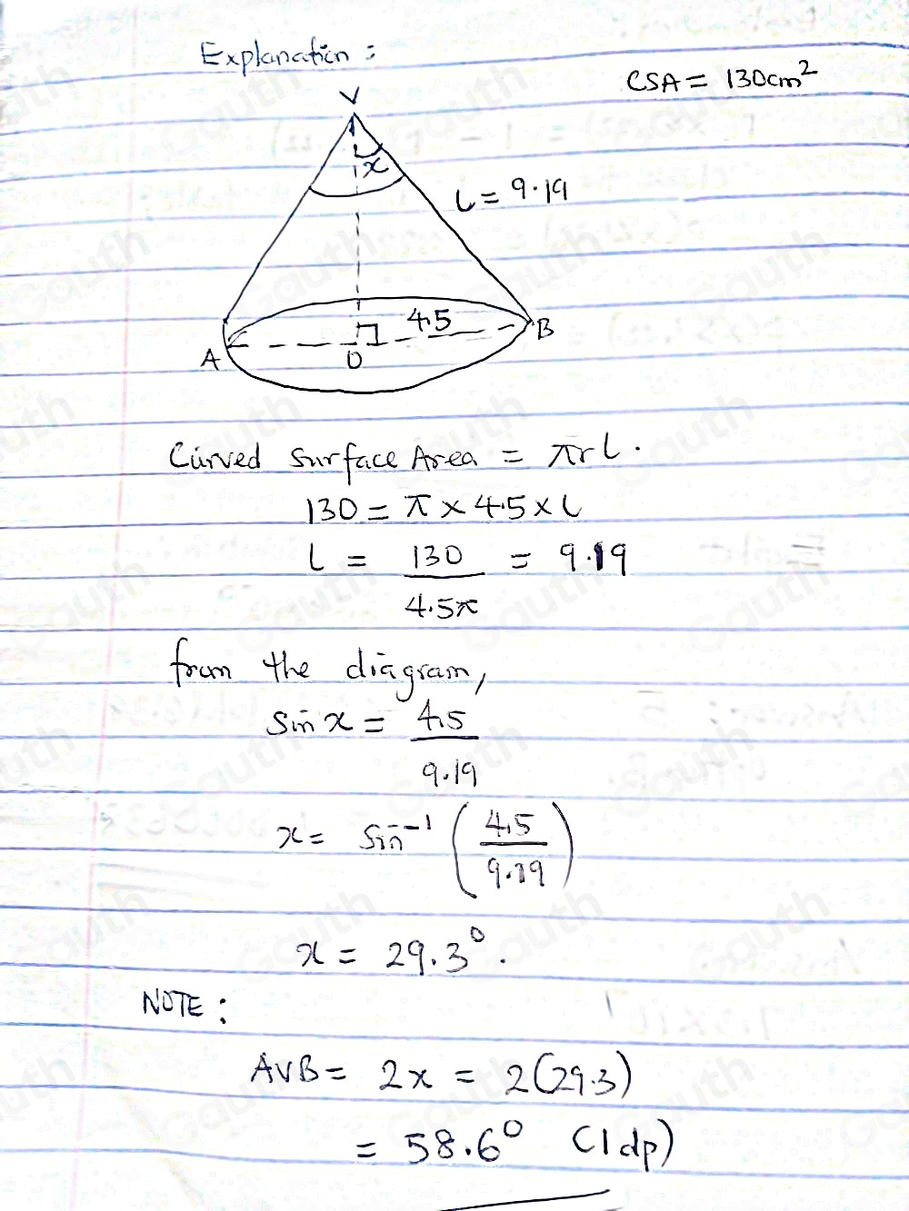 Solved: Categorisation: As above. [Edexcel IGCSE Jan2014(R)-4H Q21] Diagram NOT The diagram show ...