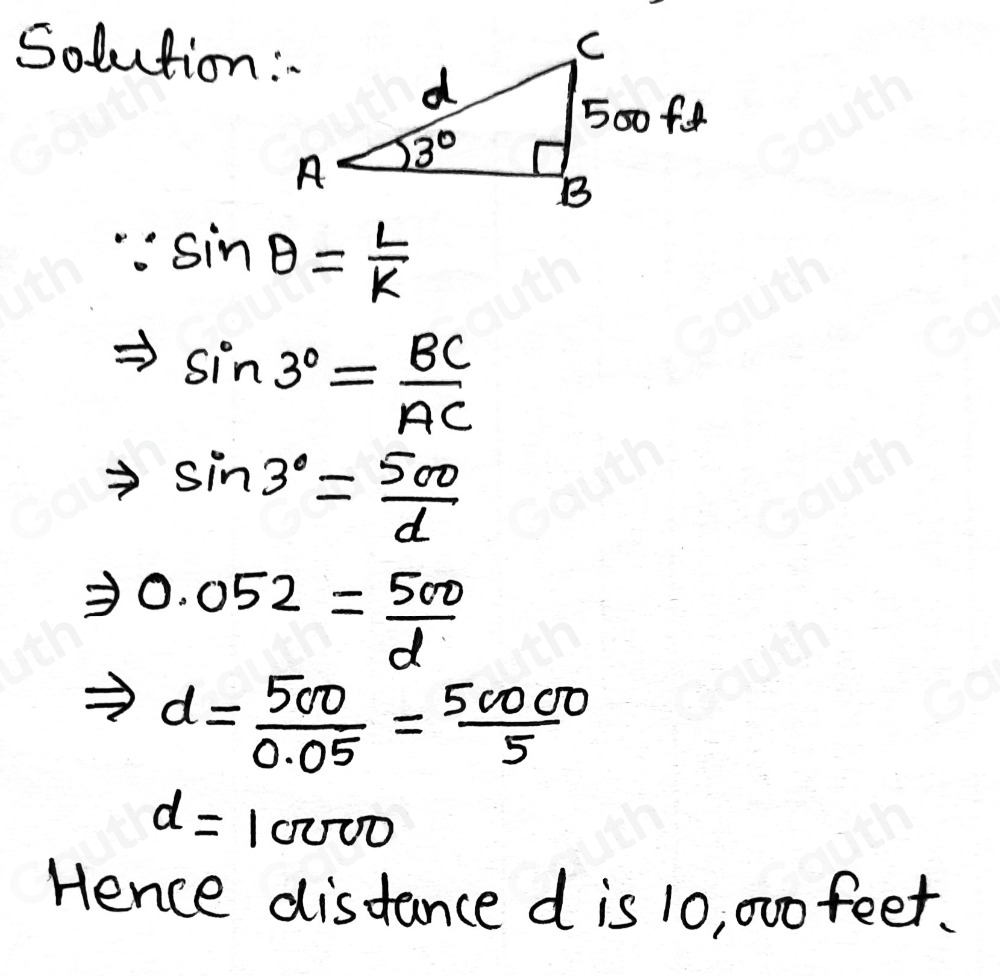 Solved: Airplane Landing A pilot is preparing to land an airplane. The ...