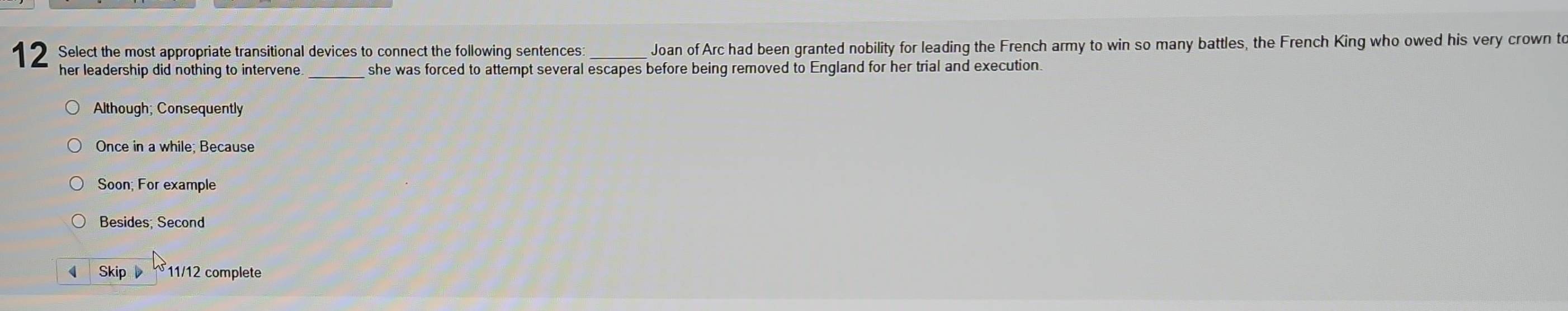 Solved: Select the most appropriate transitional devices to connect the ...