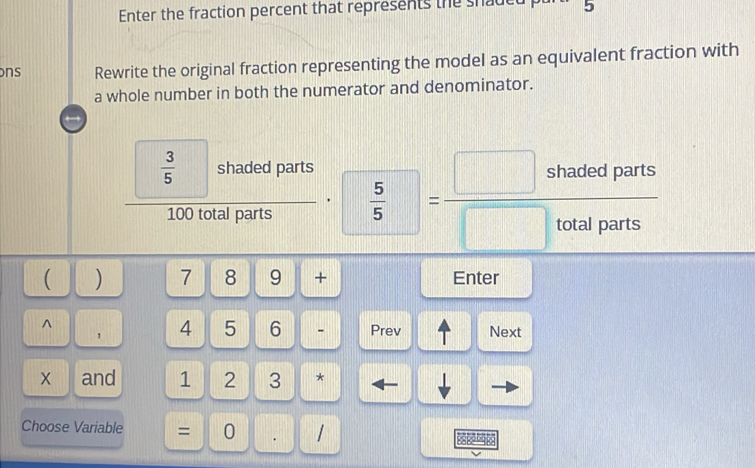 Solved: Enter the fraction percent that represents the shaded 5 ns ...