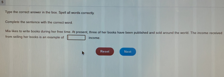 Solved: Type the correct answer in the box. Spell all words correctly ...