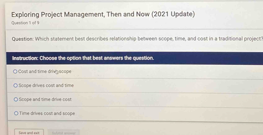 Solved: Exploring Project Management, Then and Now (2021 Update ... Solved: Exploring Project Management, Then and Now (2021 Update ...