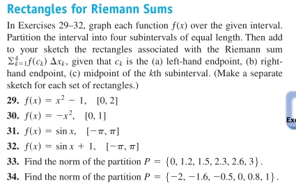 Solved: Rectangles for Riemann Sums In Exercises 29-32 2, graph each ...