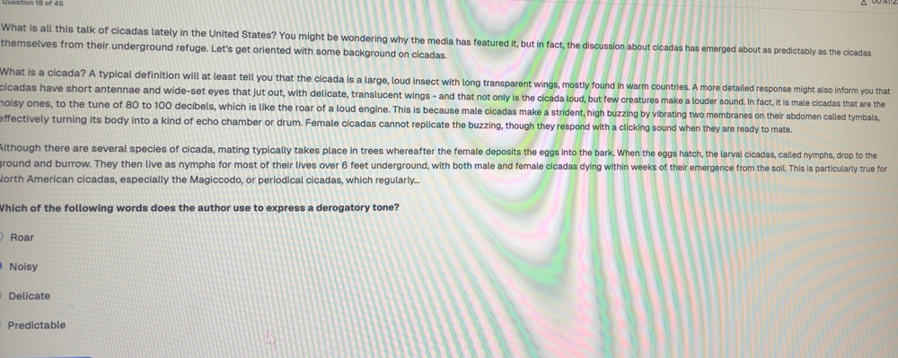 Solved: What is all this talk of cicadas lately in the United States ...