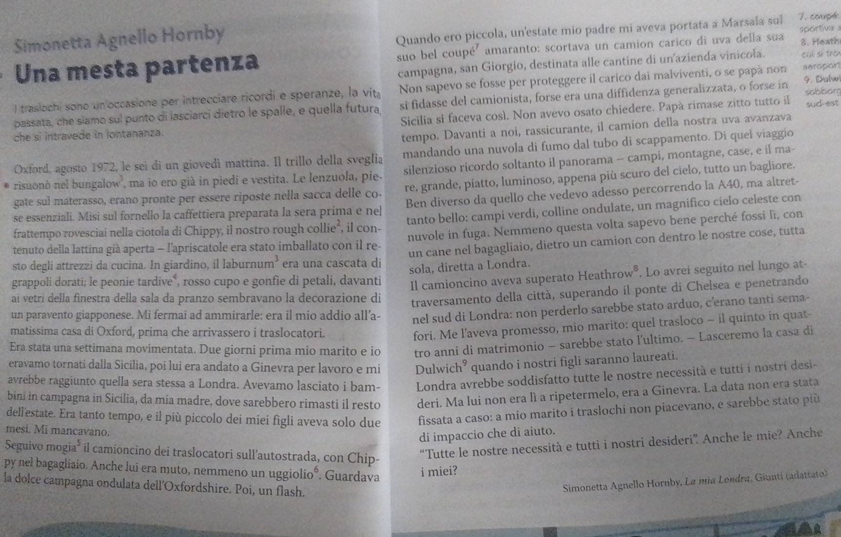 Risolto:Simonetta Agnello Hornby Quando ero piccola, un'estate mio ...
