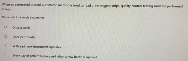 Solved: When an automated or semi-automated method is used to read ...