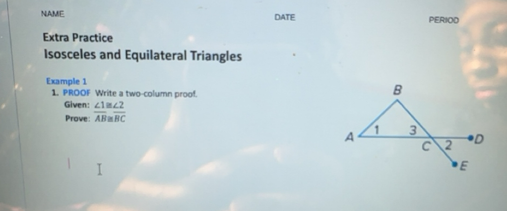 Gelöst:NAME DATE PERIOD Extra Practice Isosceles and Equilateral ...