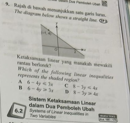 Selesai:Balam Dua Pemboleh Ubah 9. Rajah di bawah menunjukkan satu ...