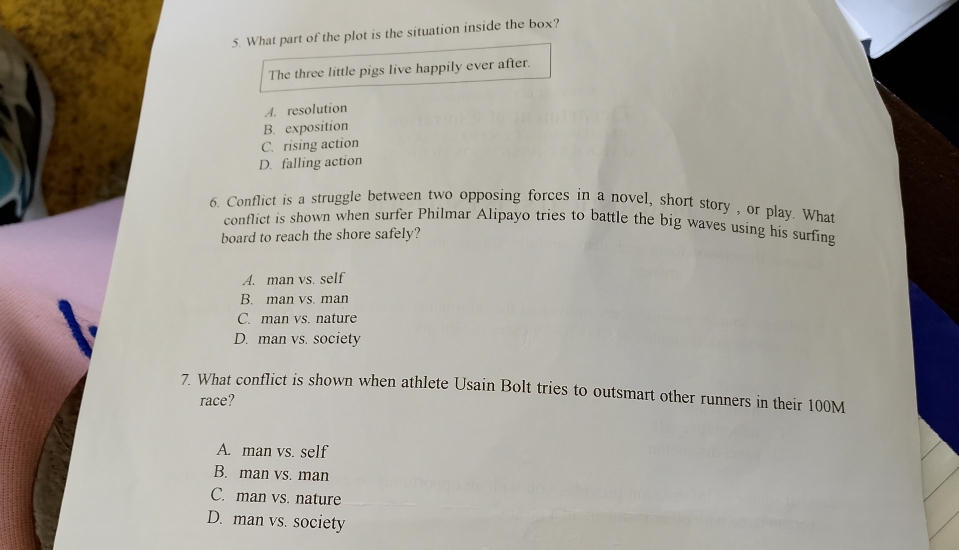 Solved: What part of the plot is the situation inside the box? The ...