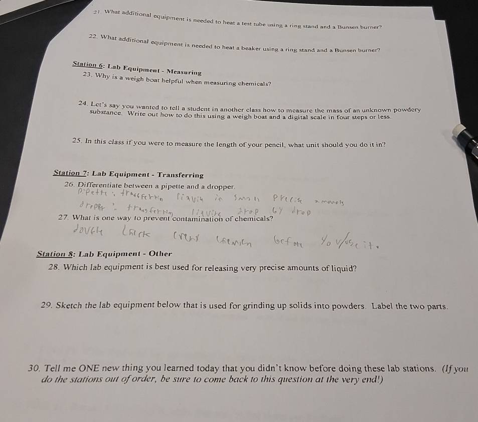 Solved: What additional equipment is needed to heat a test tube using a ...