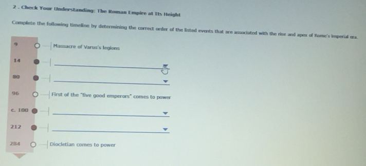 Solved: 2 . Check Your Understanding: The Roman Empire at Its Height ...