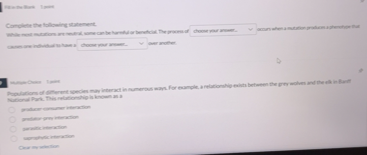 Solved: 'in te Bank 1 gon Complete the folllowing staterment Whille ...