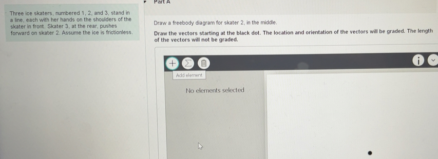 Solved: Three ice skaters, numbered 1, 2, and 3, stand in a line, each ...