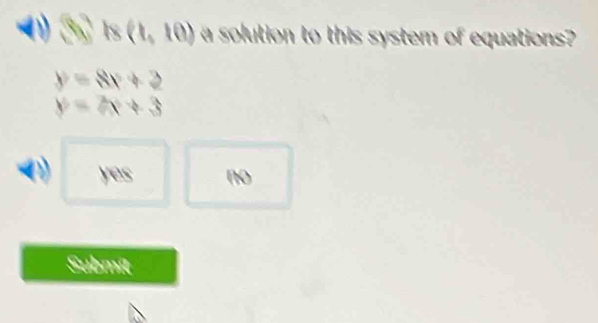 Solved: a solution to this system of equations? no [Math]