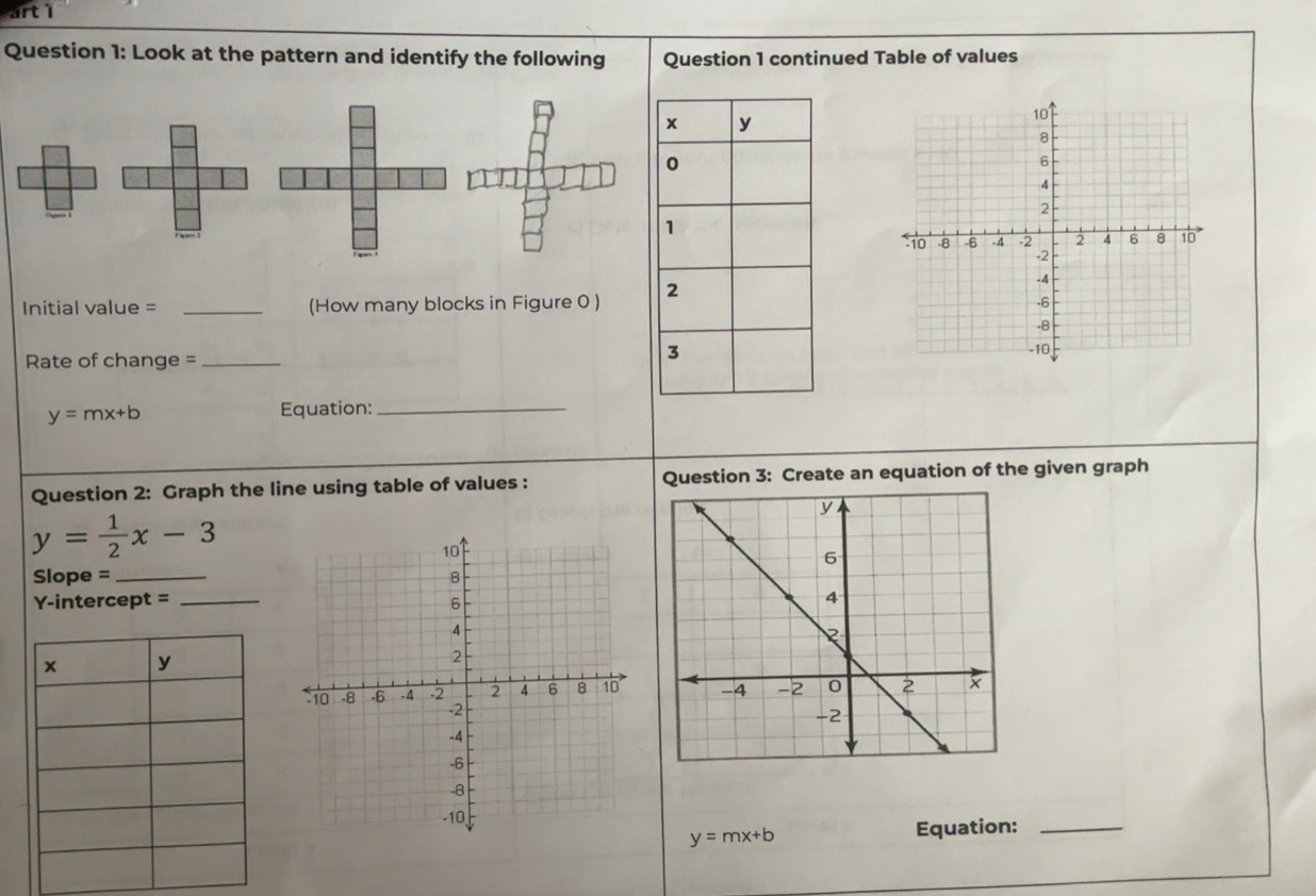 Solved: art 1 Question 1: Look at the pattern and identify the ...