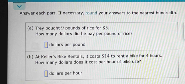 Solved: Answer each part. If necessary, round your answers to the ...