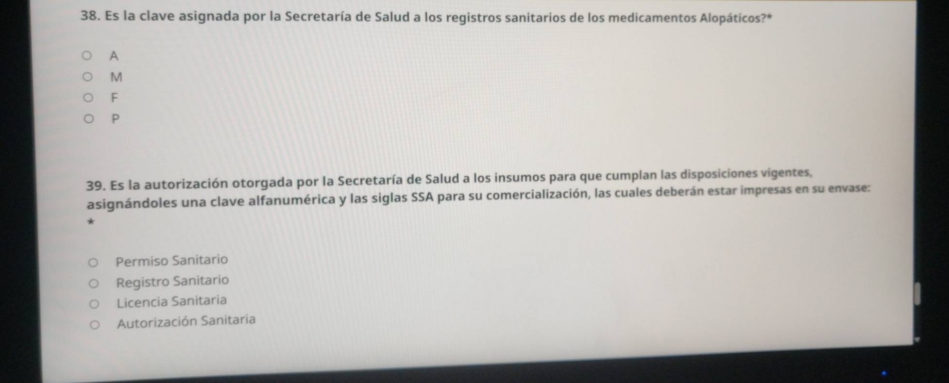 Resuelto:Es la clave asignada por la Secretaría de Salud a los ...