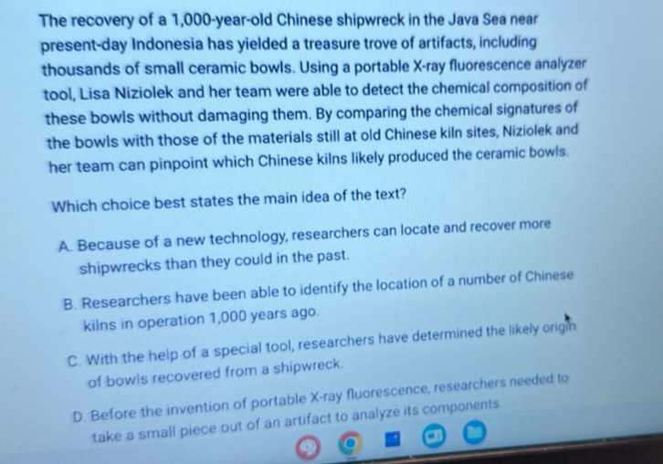 Solved: The recovery of a 1,000-year-old Chinese shipwreck in the Java ...