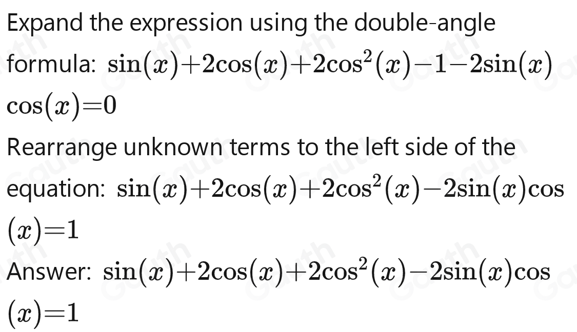 Giải quyết:Truòng THPT sô 2 An Nhon 2. sin x+2cos x+cos 2x-2sin xcos x=0