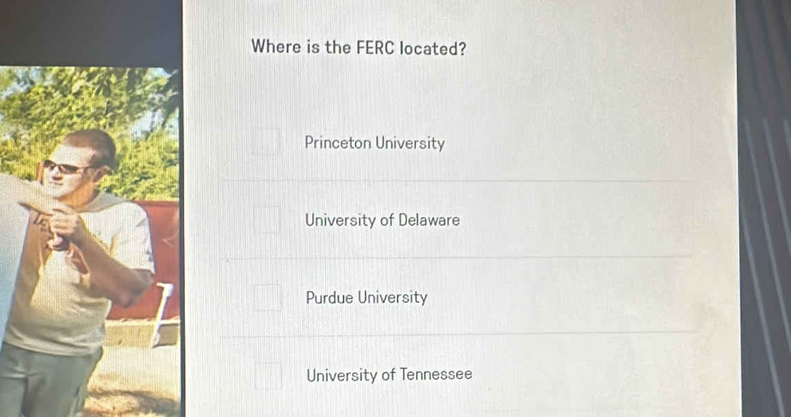 Solved: Where is the FERC located? Princeton University University of ...