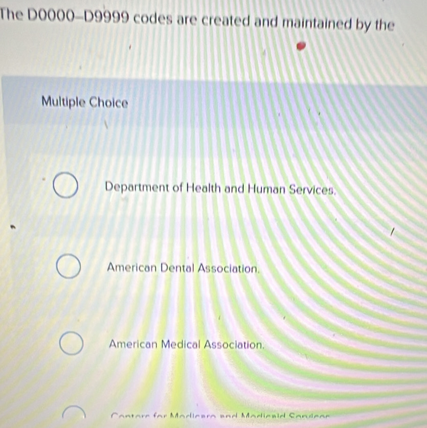 Solved: The D0000 - D9999 codes are created and maintained by the ...