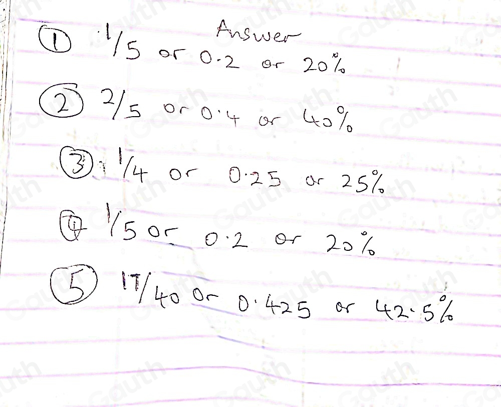 Solved: Directions: Using a five-sided spinner, conduct an experiment ...