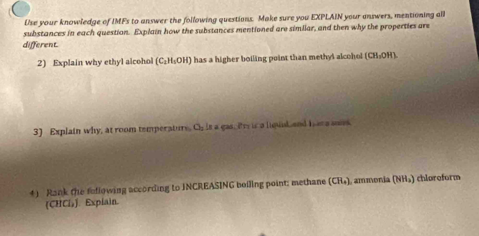 Solved: Use your knowledge of IMFs to answer the following questians ...