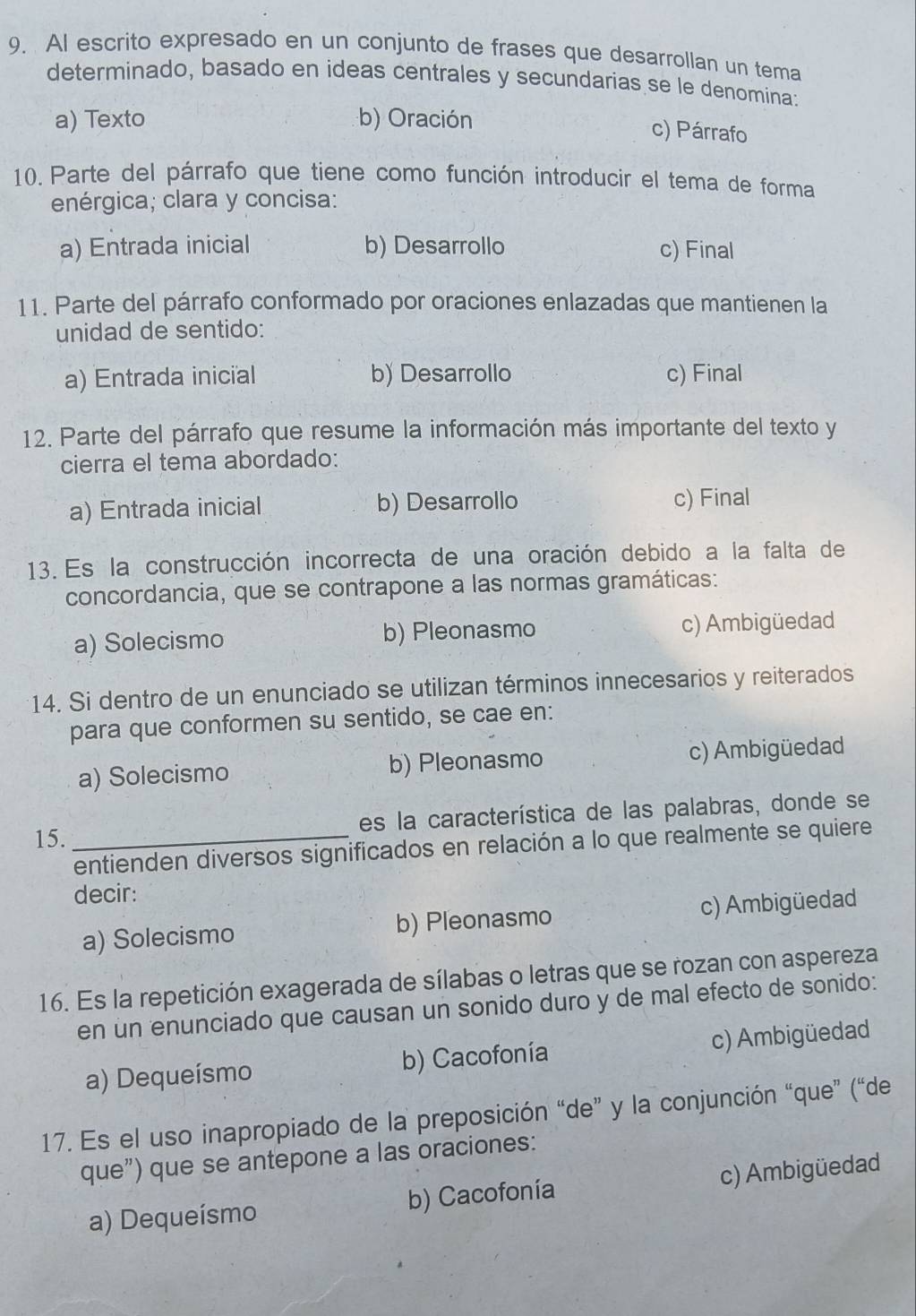 Resuelto:AI escrito expresado en un conjunto de frases que desarrollan ...