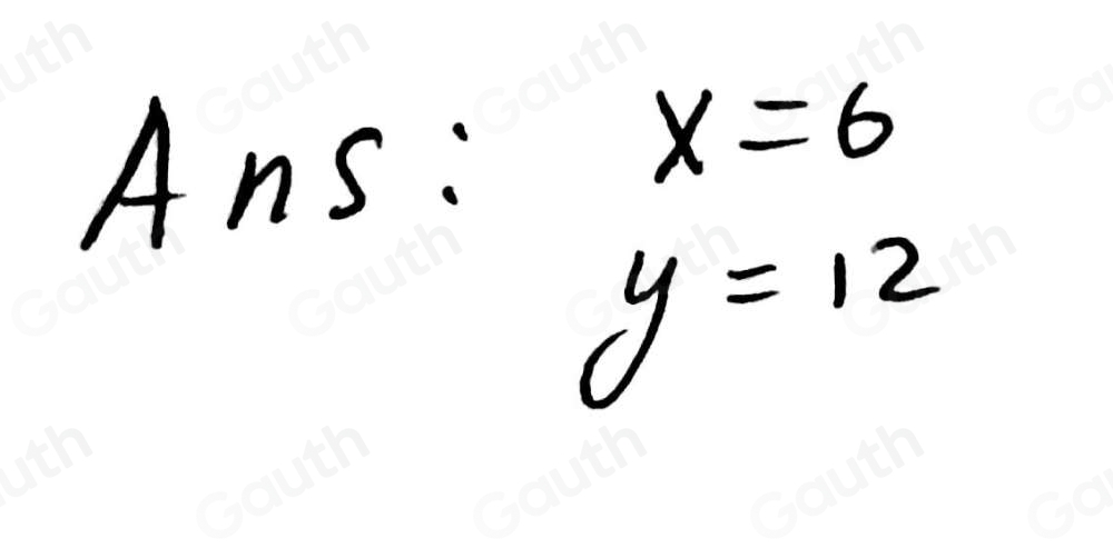 Resuelto:Calcular el valor de las variables X , Y de la siguiente figura: