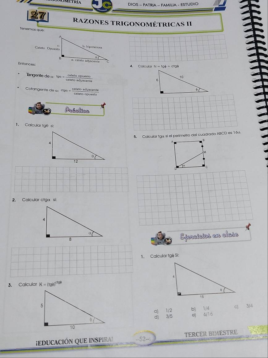 Resuelto:Mometría DIOS - PATRIA - FAMILIA - ESTUDIO 27 RAZONES ...