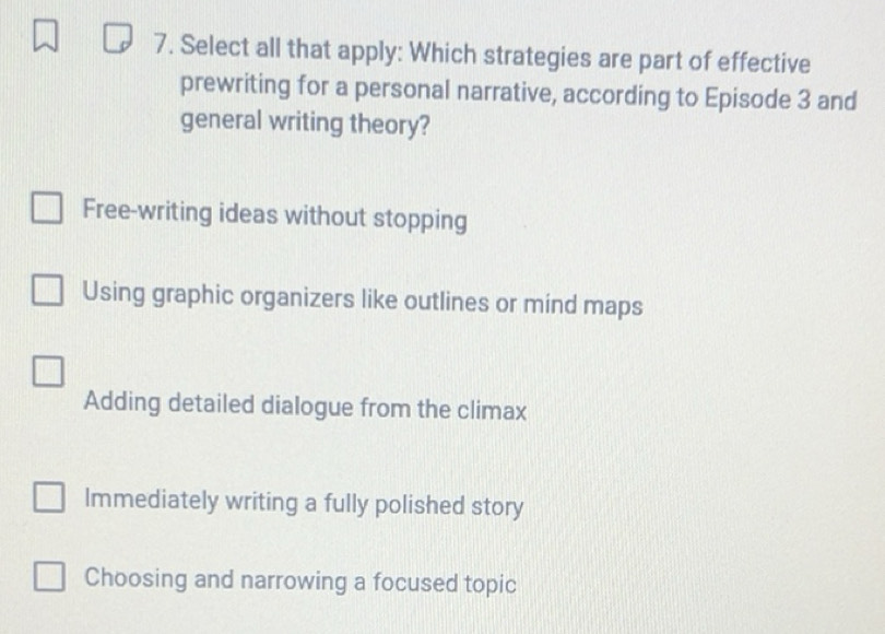 Solved: Select all that apply: Which strategies are part of effective ...