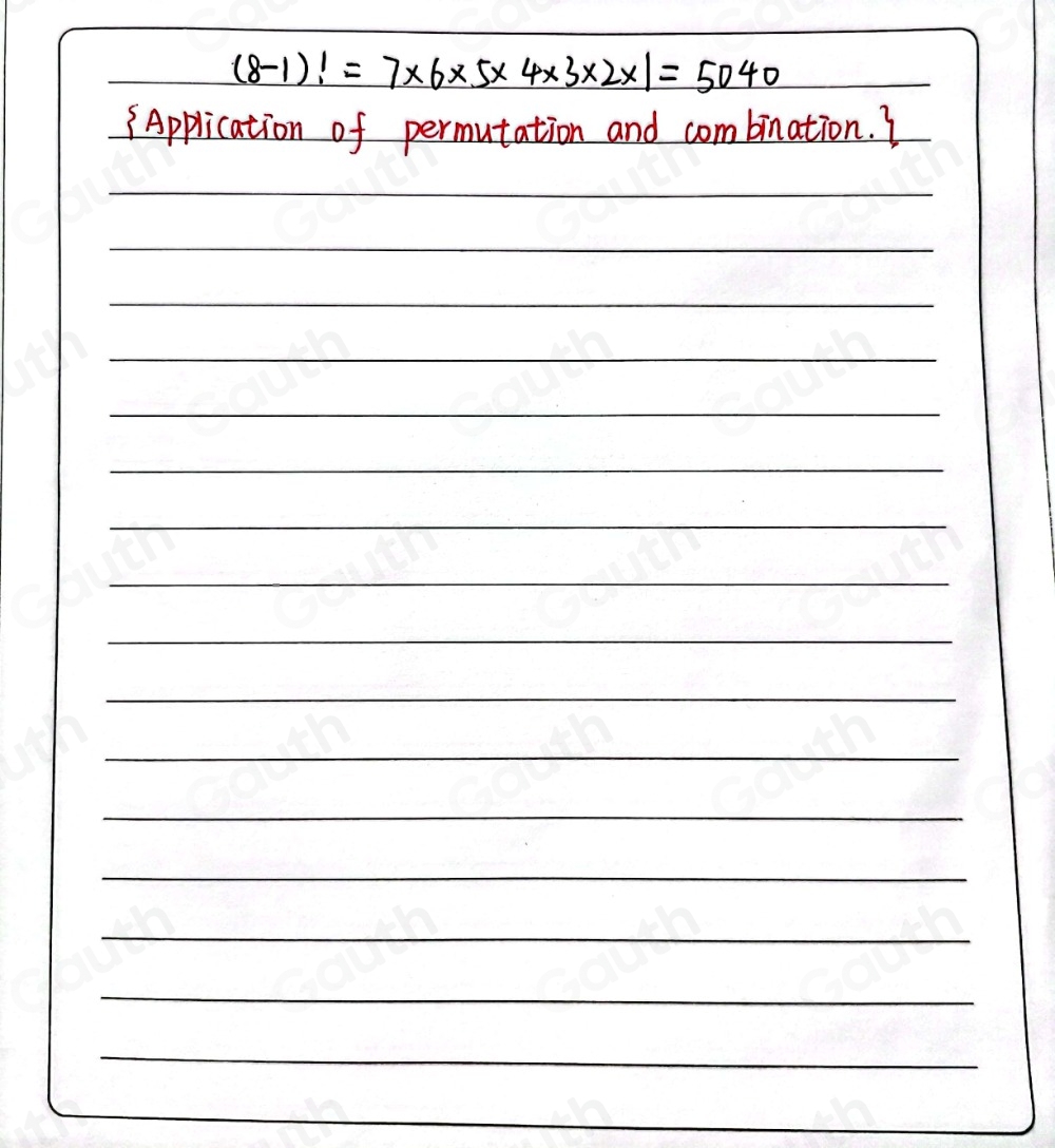 Solved: In how many ways can 8 keys be arranged on a circular key chain ...