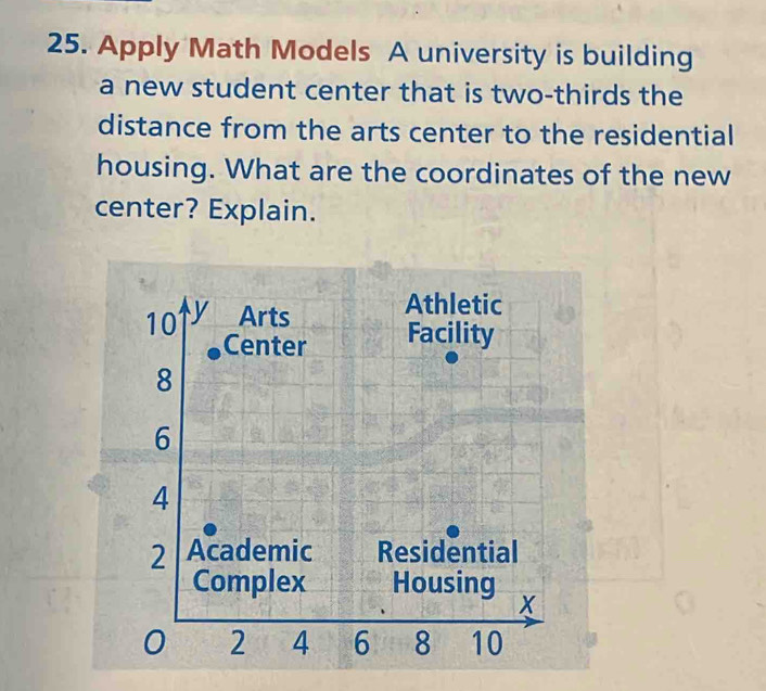 Solved: Apply Math Models A university is building a new student center ...