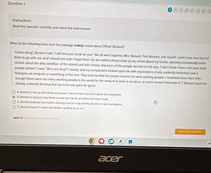 Solved: Instructions Read the question carefully and select the best ...