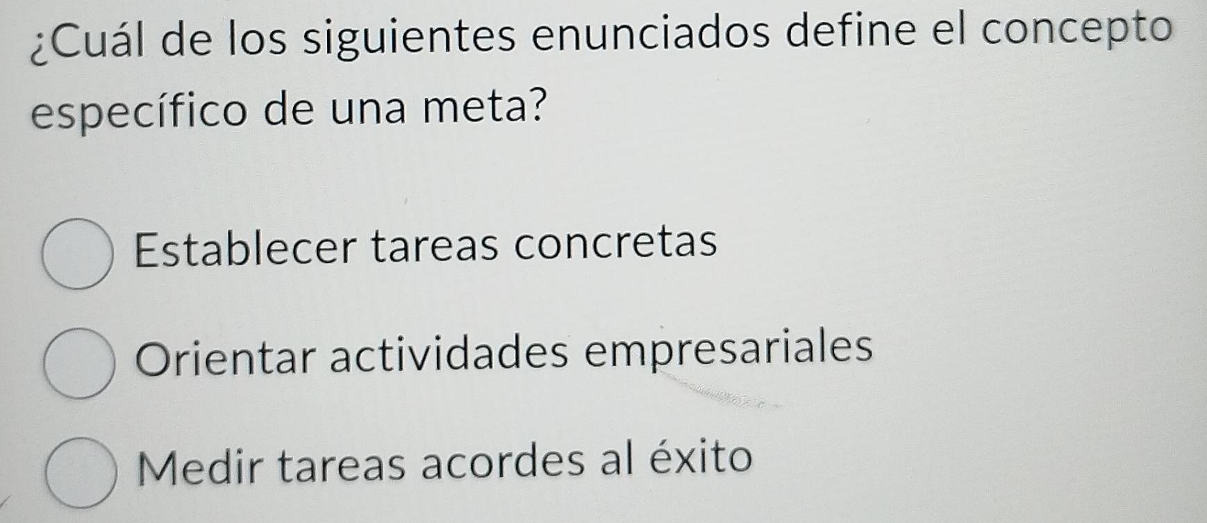 Resuelto:¿Cuál de los siguientes enunciados define el concepto ...