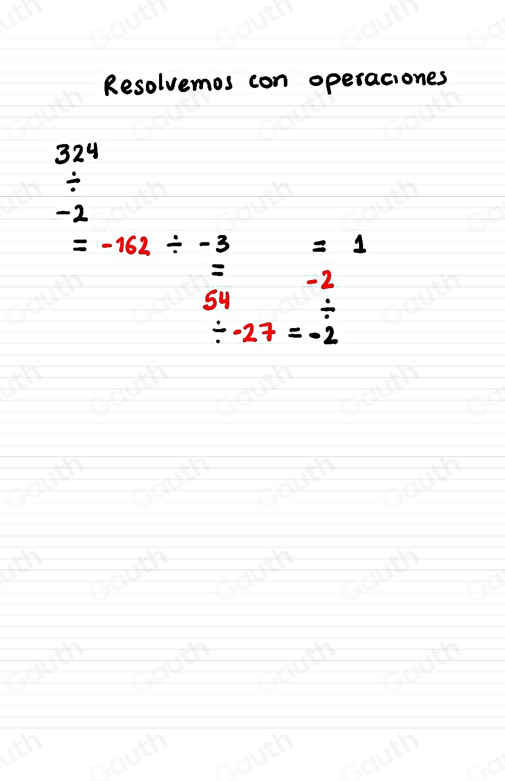Resuelto:Liena los espacio en blanco con el numero apropiado para que se cumpla la secuencía 324