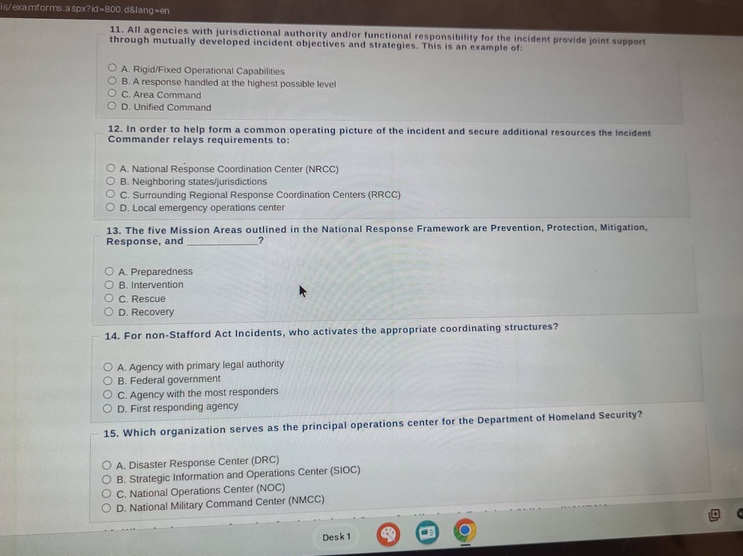 Solved: is/examforms.aspx?id=800.d&lang=en 11. All agencies with ...