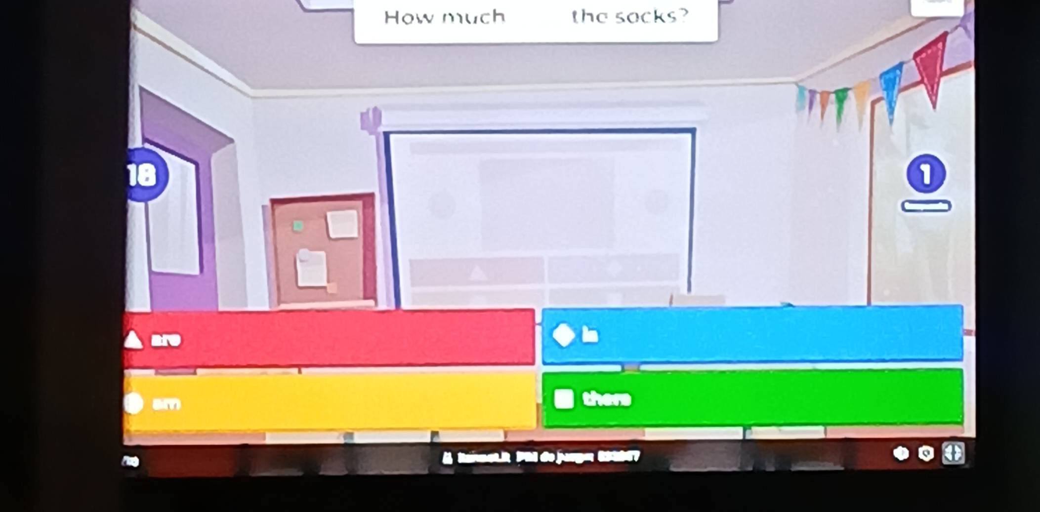 Resuelto:How much the socks? a are am there