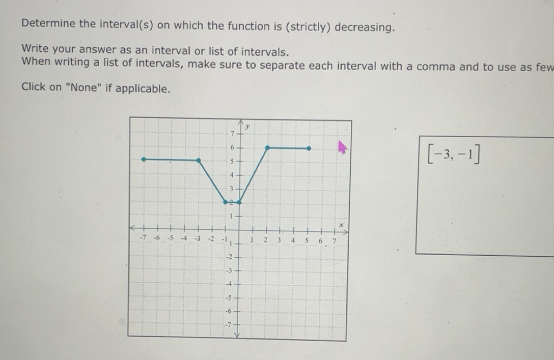 Gelöst:Determine the interval(s) on which the function is (strictly ...